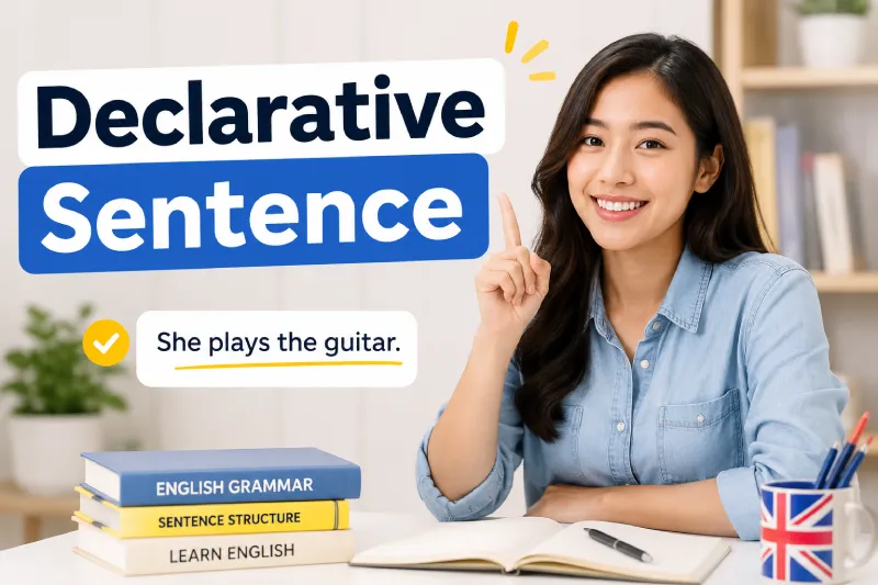 Apa Itu Declarative Sentence? Ciri, Tipe, dan Contoh Kalimat